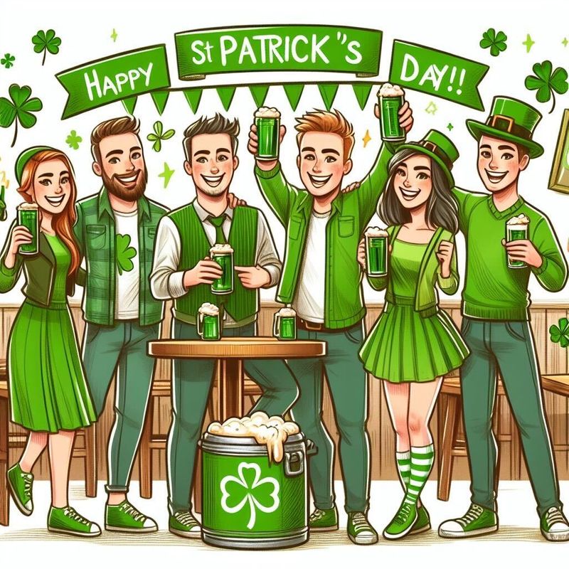 Saint Patrick's Day Party 🍀 at GSM Tables in Gangnam